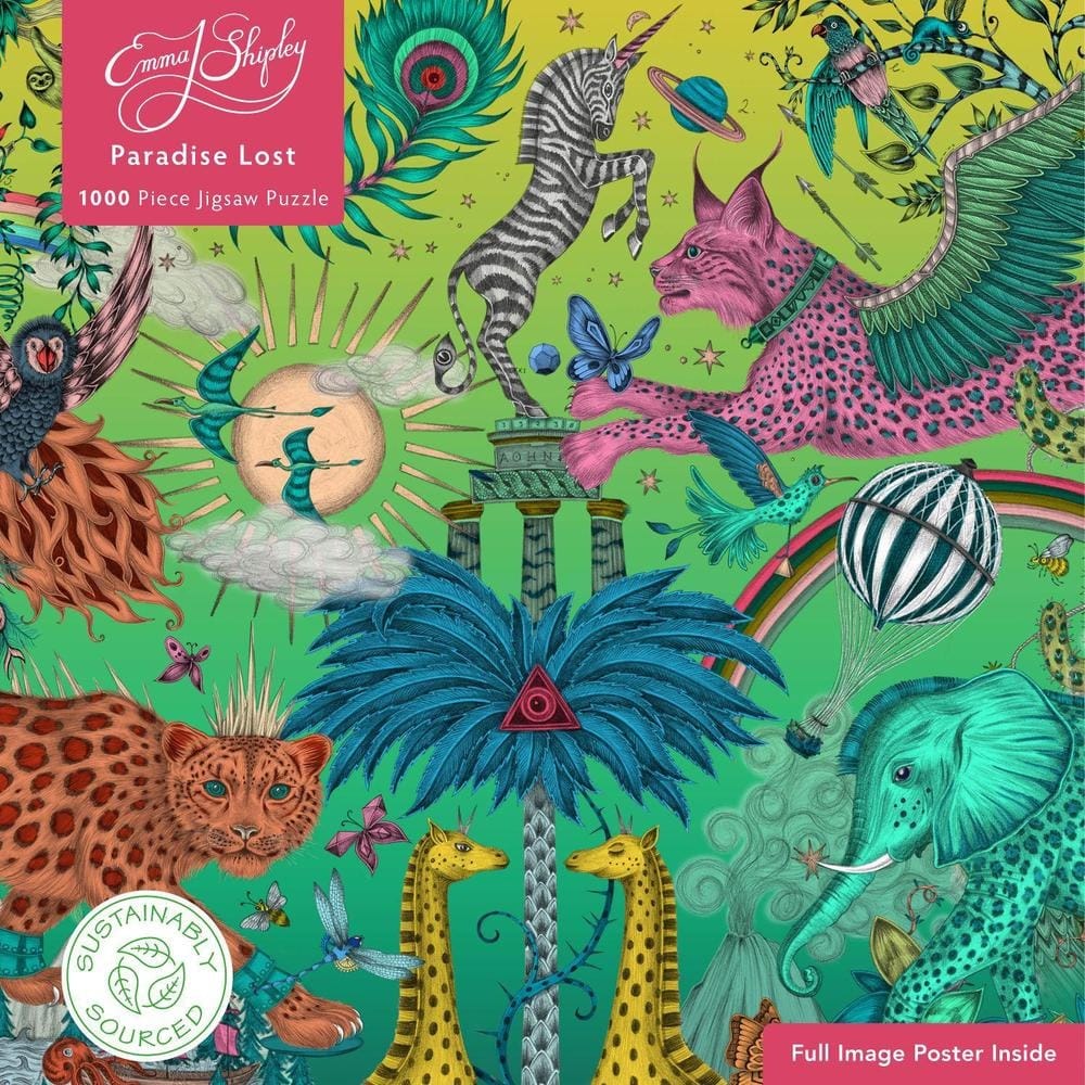 Пазл Flame Tree Publishing Потерянный рай, Emma J Shipley, 1000 элементов