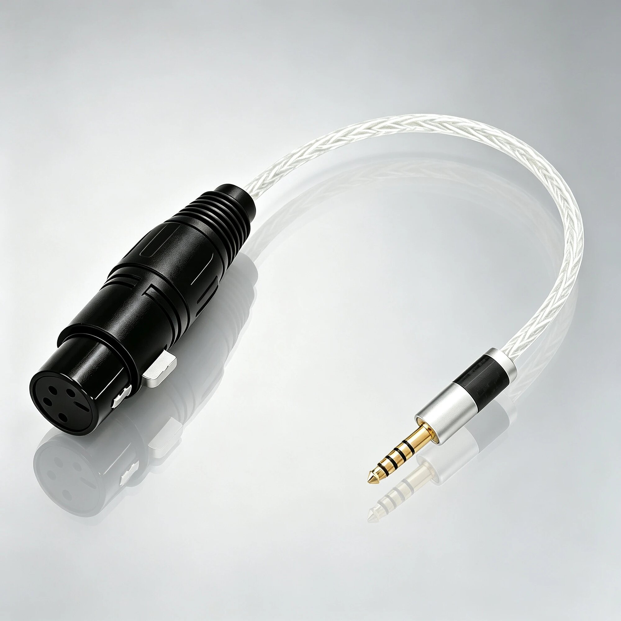 Audiocrast адаптер 3.5 мм на XLR 7N OCC 4.4mm, 10cm