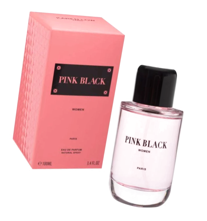 Женский парфюм Pink Black Geparlys 100 мл / Гепарлис Пинк Блэк Розовый Черный