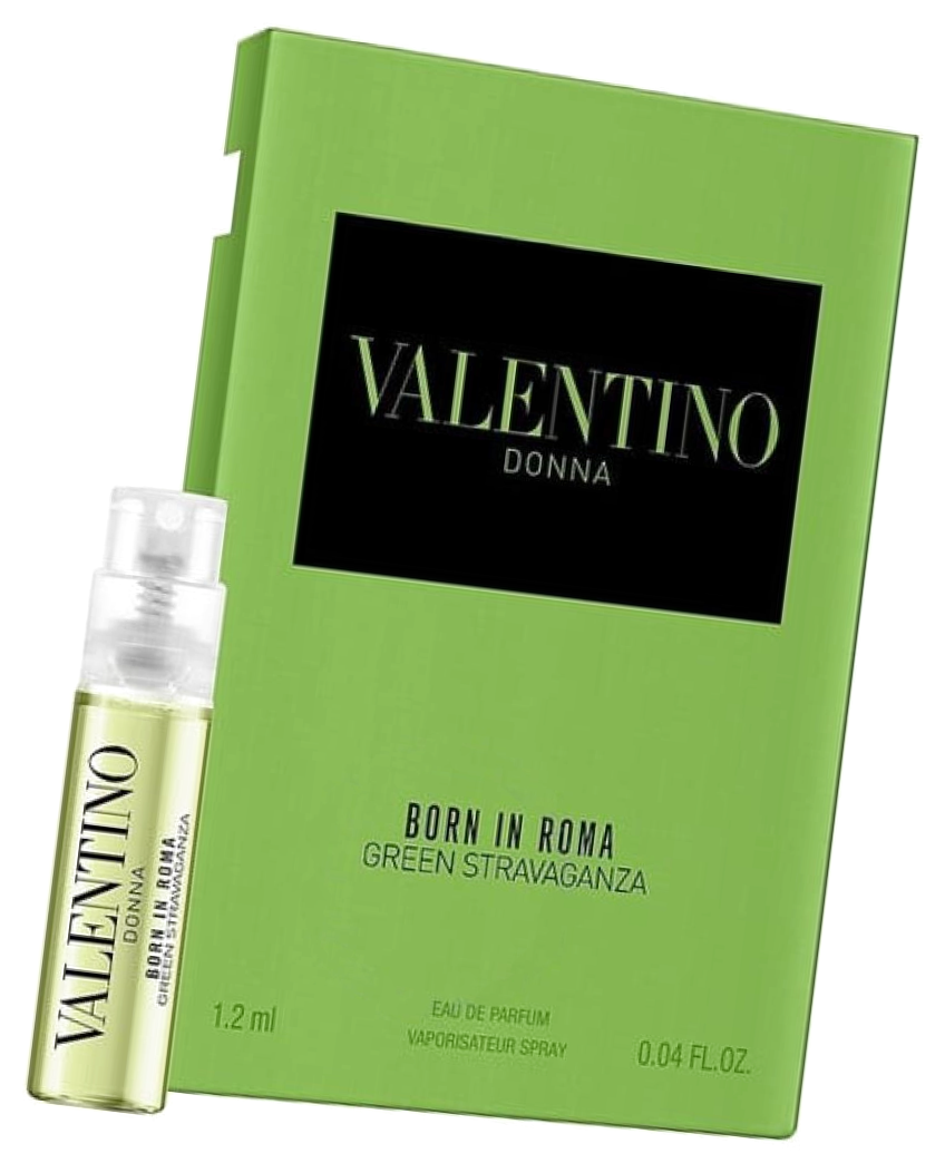 Парфюмерная вода Valentino Donna Born In Roma Green Stravaganza пробник 1.2 / Мини-флакон Валентино Донна Борн Ин Рома Грин Страваганза