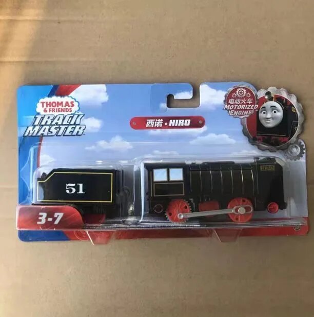 Паровоз Mattel Thomas & Friends HIRO электрический черный