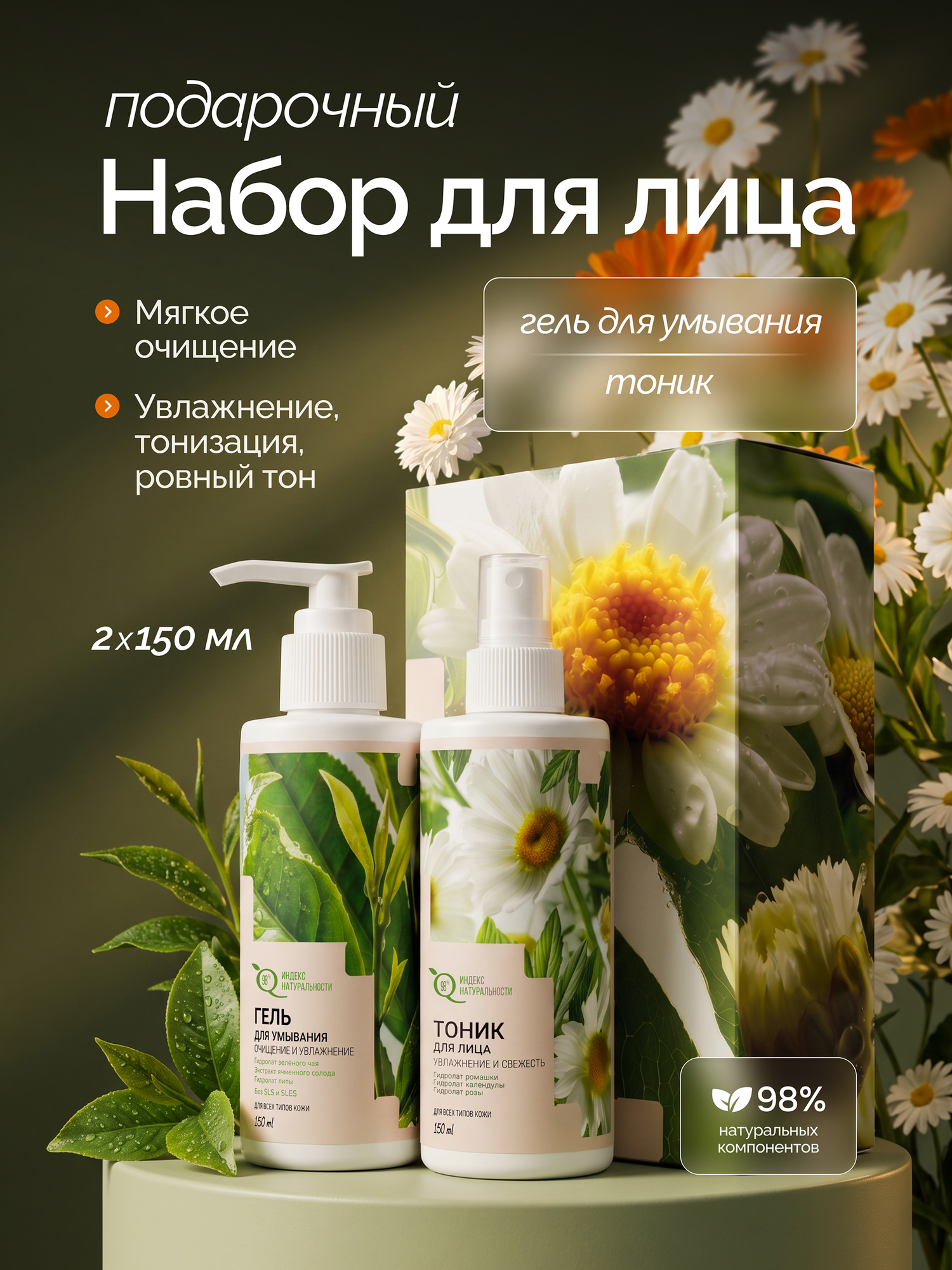Подарочный набор для лица