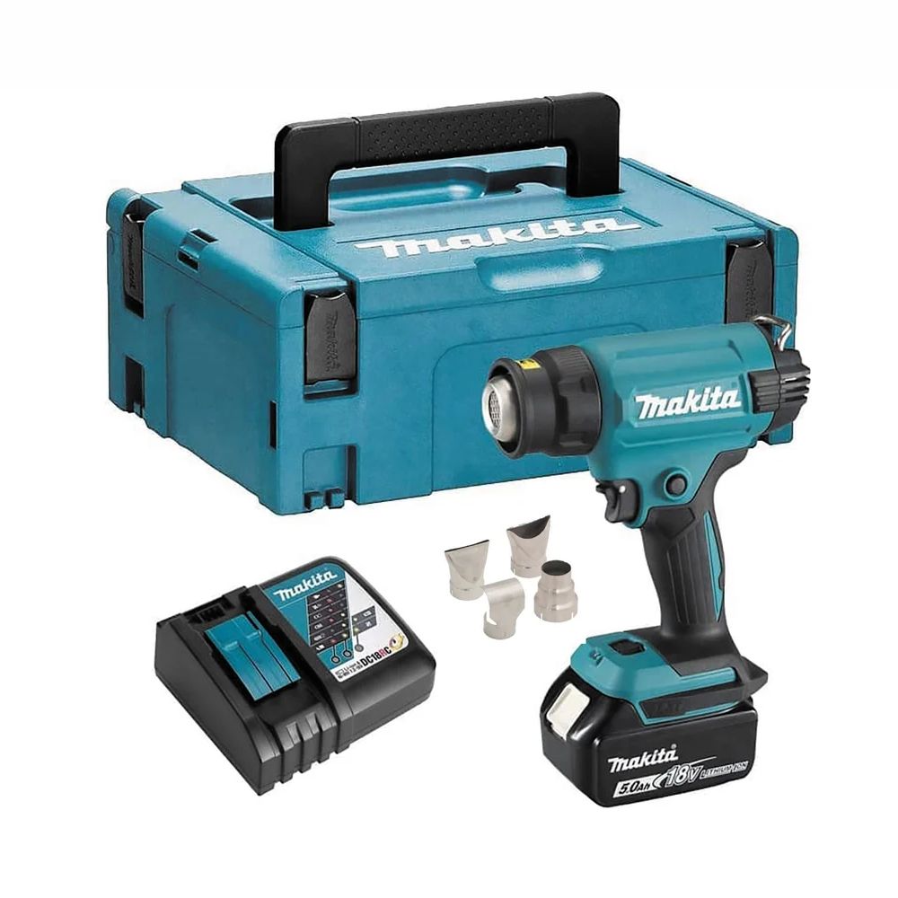 Аккумуляторный строительный фен Makita LXT DHG181RT1J