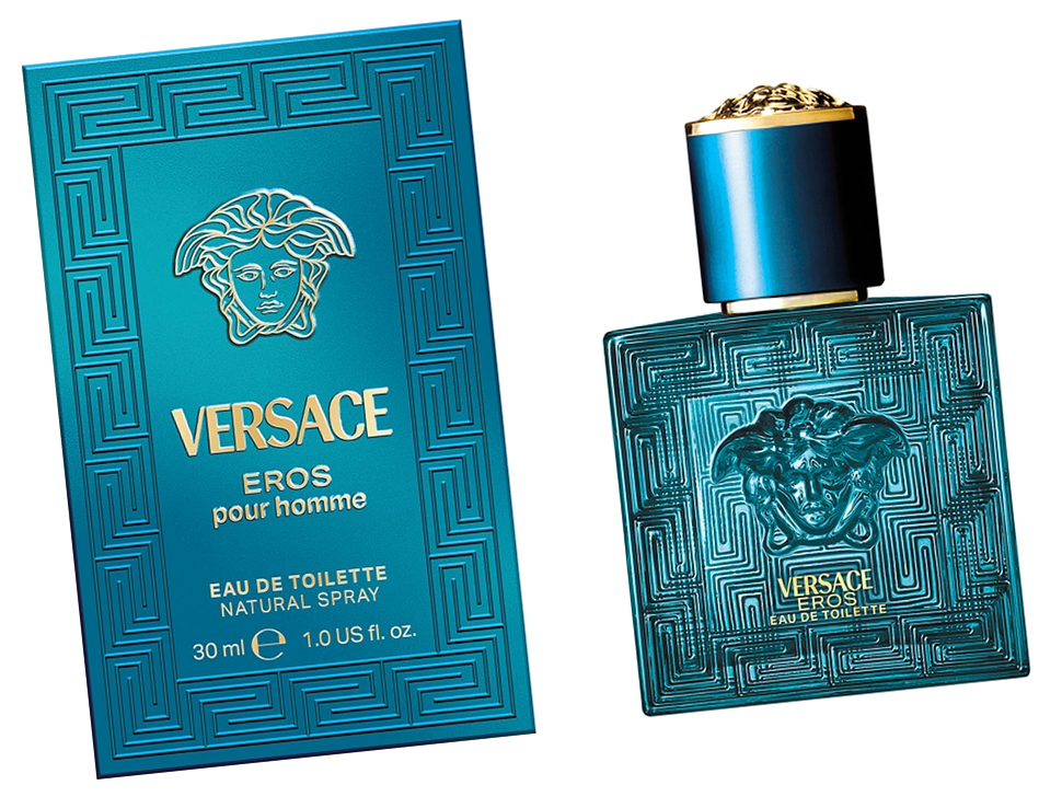 Versace Eros Eau De Toilette 30 мл мужской парфюм / Эрес Версаче