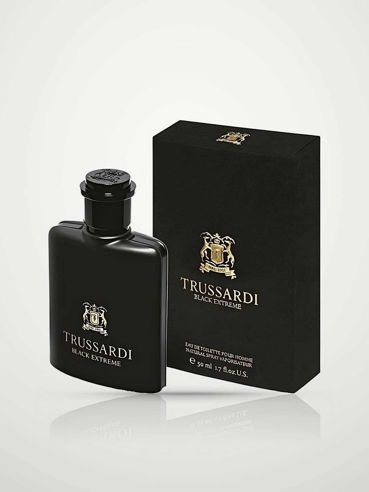 Туалетная вода Trussardi Black Extreme Eau de Toilette мужская 50 мл