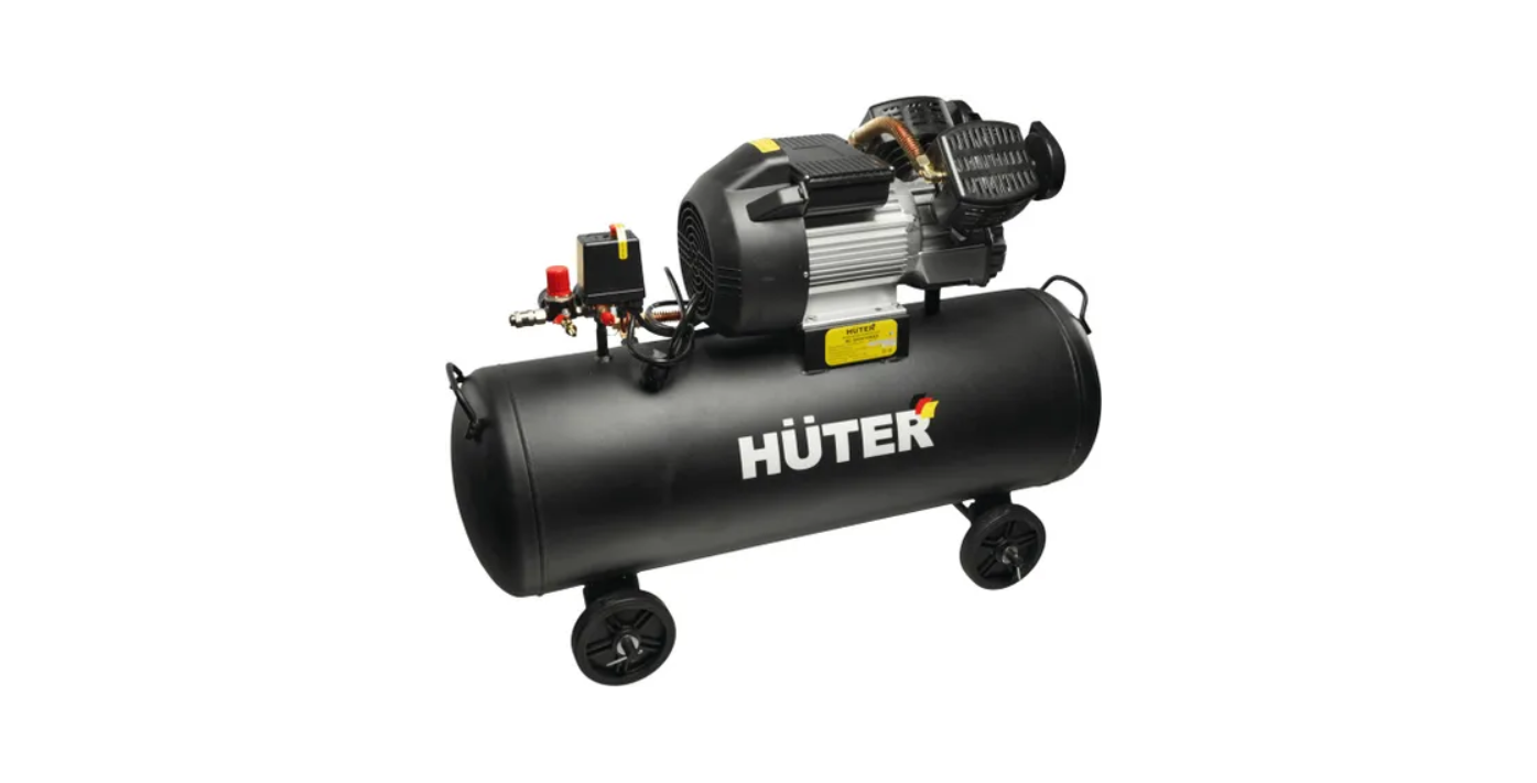 Компрессор Huter АС 2500/100Х2 (900/74/3/53)