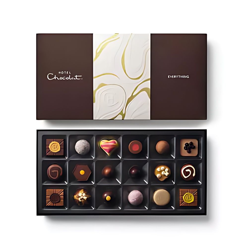 Hotel Chocolat Набор шоколадных конфет Generic Everything 18шт