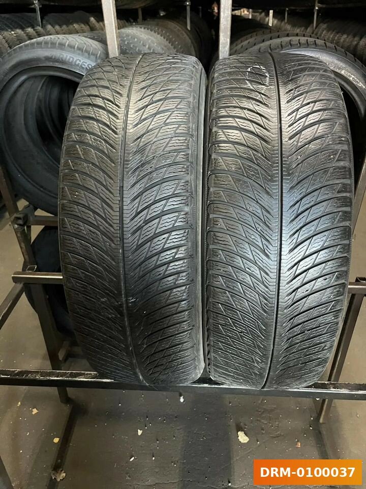 Комплект (2 шт) зимних БУ шин Michelin Pilot Alpin PA5 235/60 R18 50% износ 8414643223