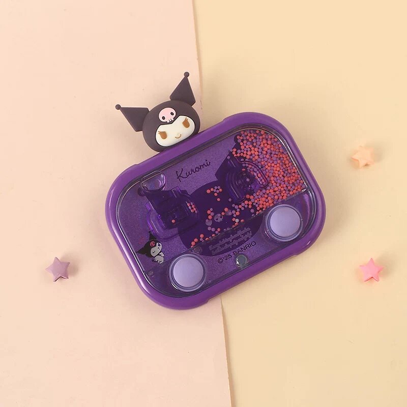 Sanrio Куроми Квадрат Игровая Машина для Бросания Колец, Образовательная Игрушка для Детей
