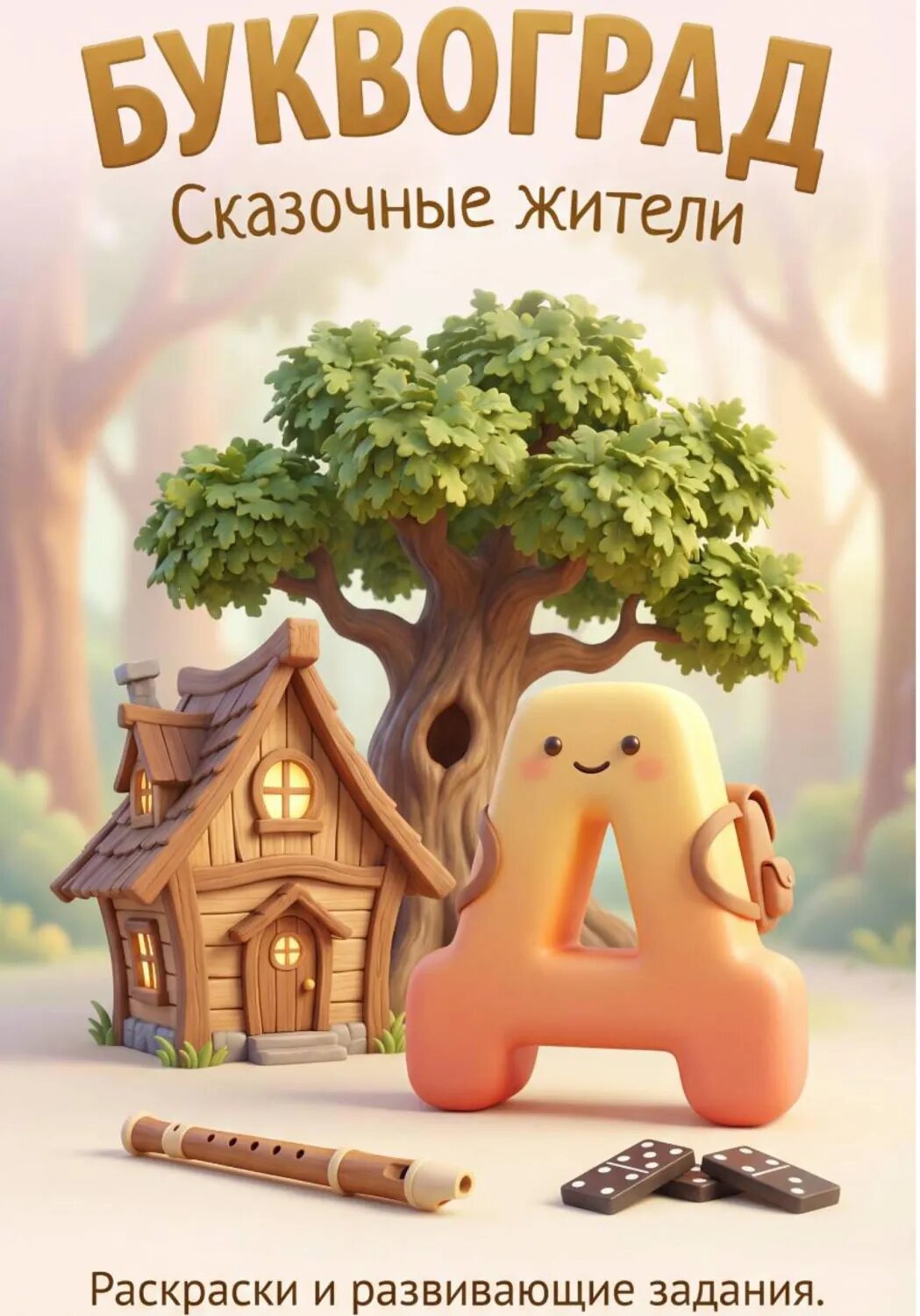 История про букву Д. Сказочный Буквоград: учим буквы играя [Цифровая книга]