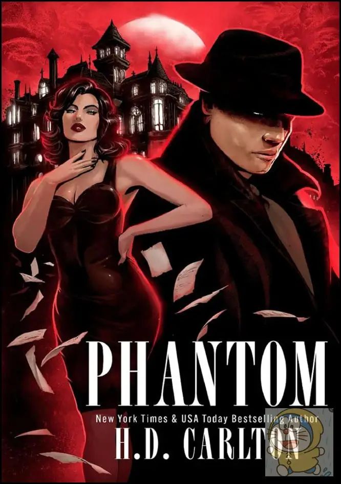 Phantom H.D. Carlton Dark Gothic Romance Suspense Novel English Paperback