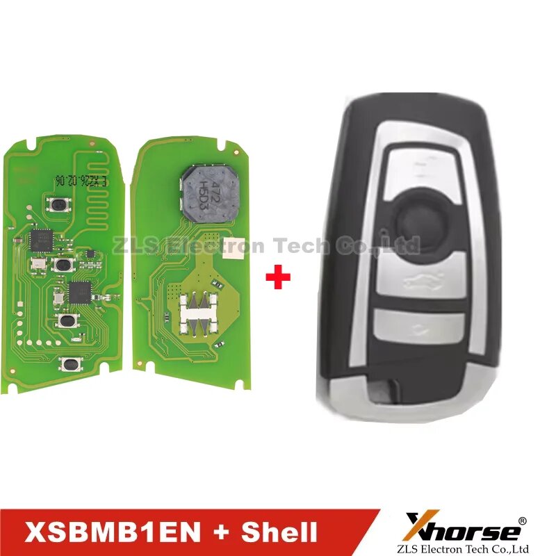 Универсальный смарт-ключ XHORSE XM38 BM Series XSBMK1EN XSBMB1EN XSBMU1EN PCBA для BMW F/G-серии