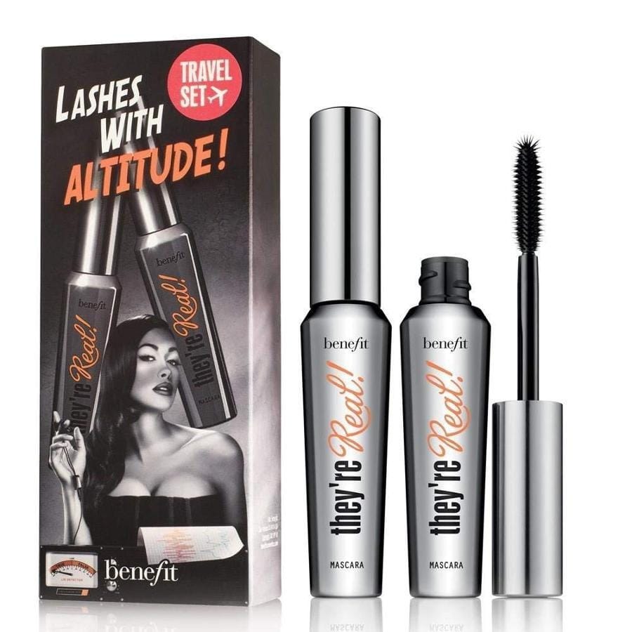 Тушь для ресниц Benefit Lashes With Altitude Travel Set, черный