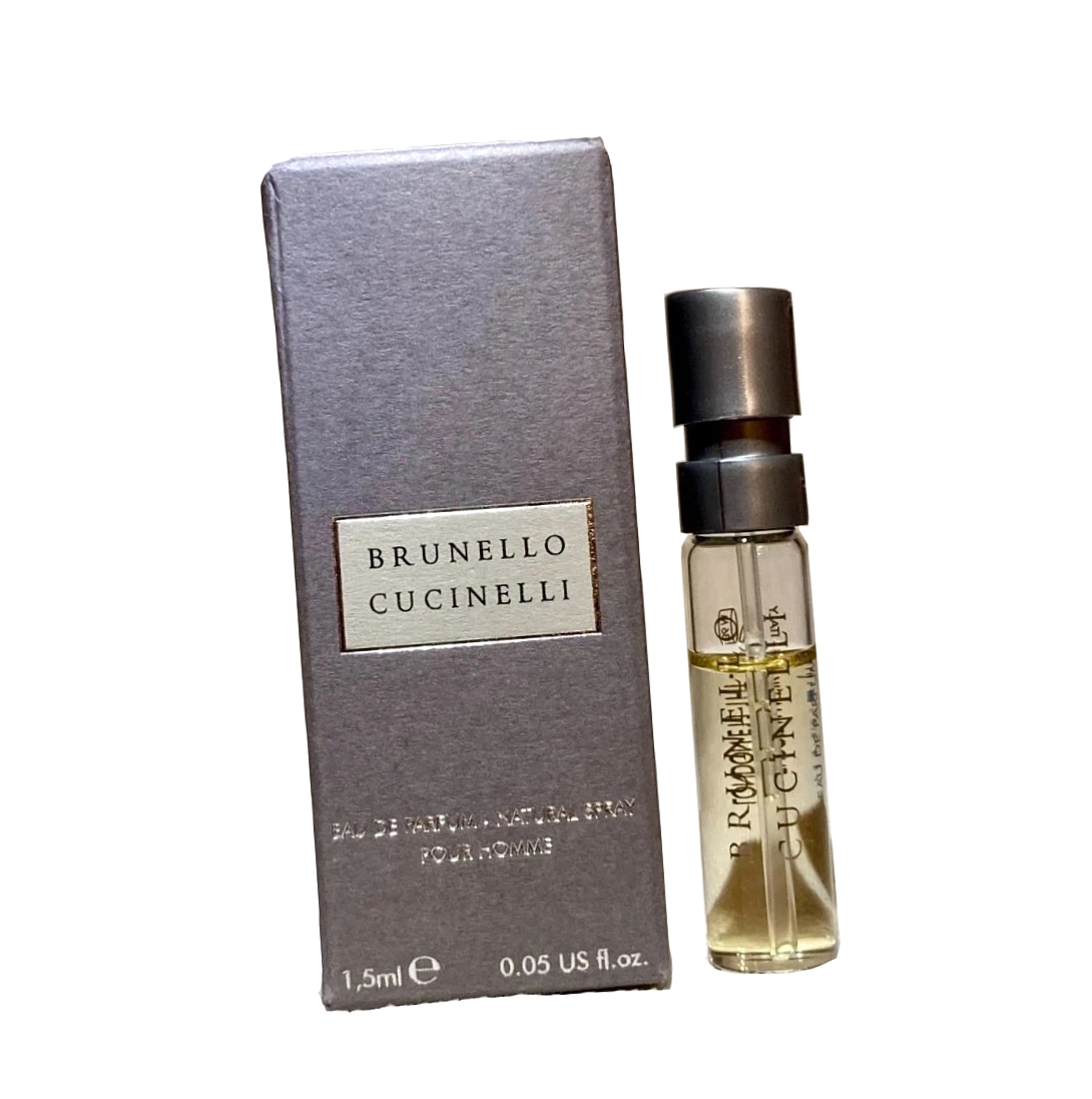 Парфюмерная вода Brunello Cucinelli Brunello Cucinelli Pour Homme пробник 1.5 / Брунелло Кучинелли Брунелло Кучинелли Пур Хомме мини-версия