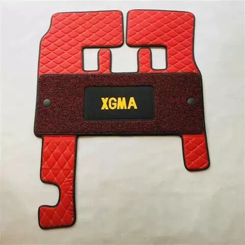 Прочная красная резиновая коврик для экскаватора XCMG 245/260/380, стандартная толщина, 3-е поколение