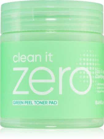 Тоник для ухода за кожей Banila Co clean it zero Green Peel Toner Pad, 70 шт.