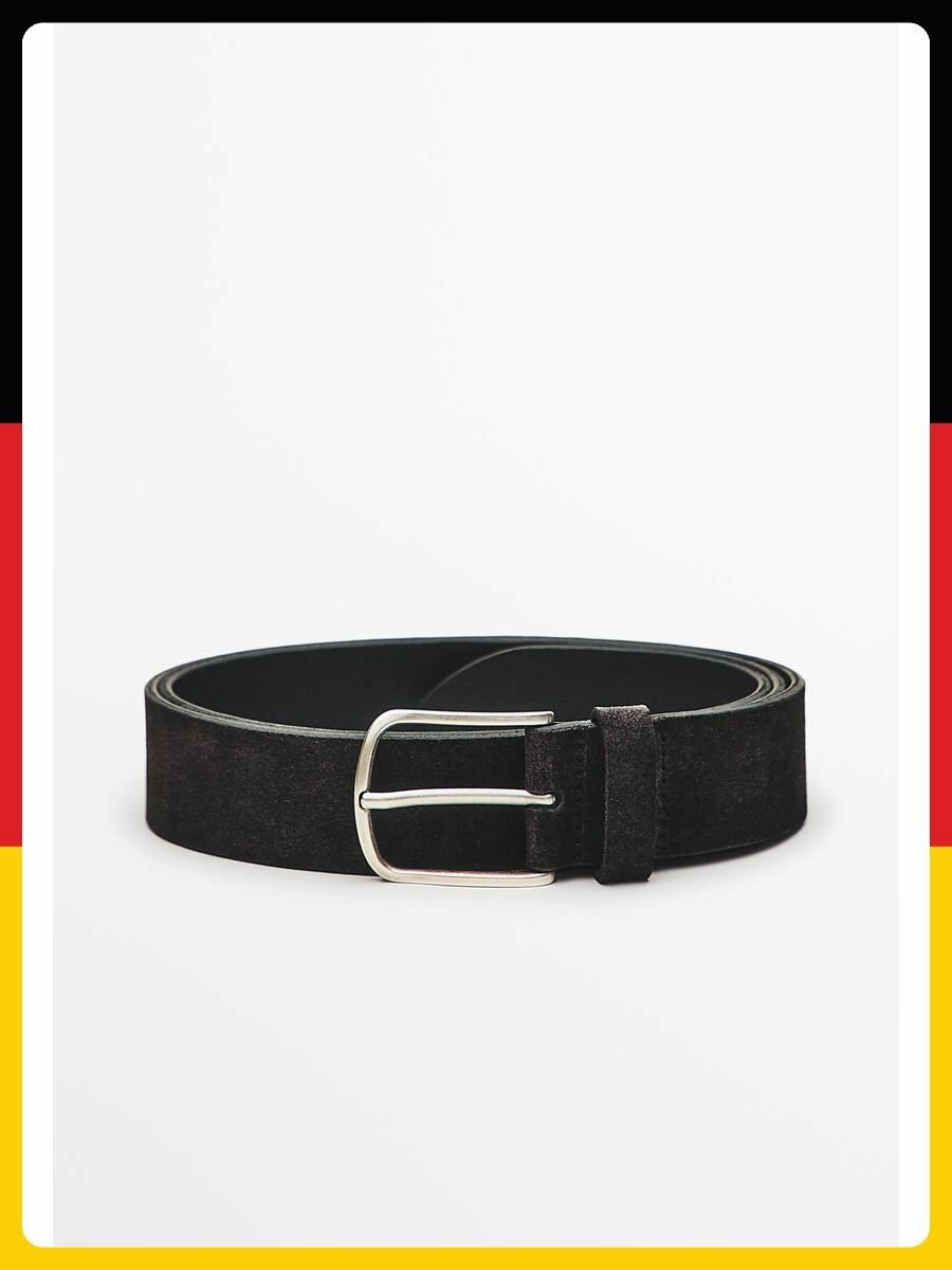 Ремень Massimo Dutti 2741/305, серый, 95