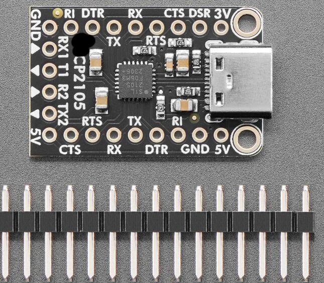 USB-конвертер для двух последовательных портов CP2105