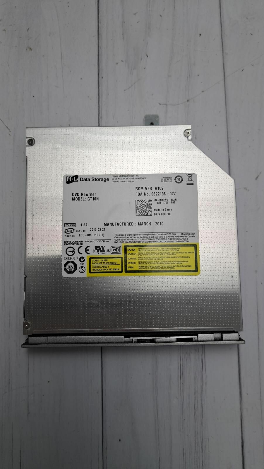 Привод DVD в сборе для ноутбука Dell Vostro 1015. 0ригинал.