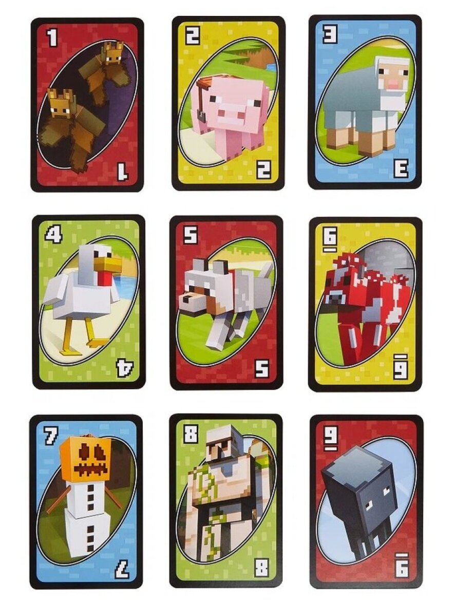 Настольная игра Mattel UNO Minecraft — фото 1