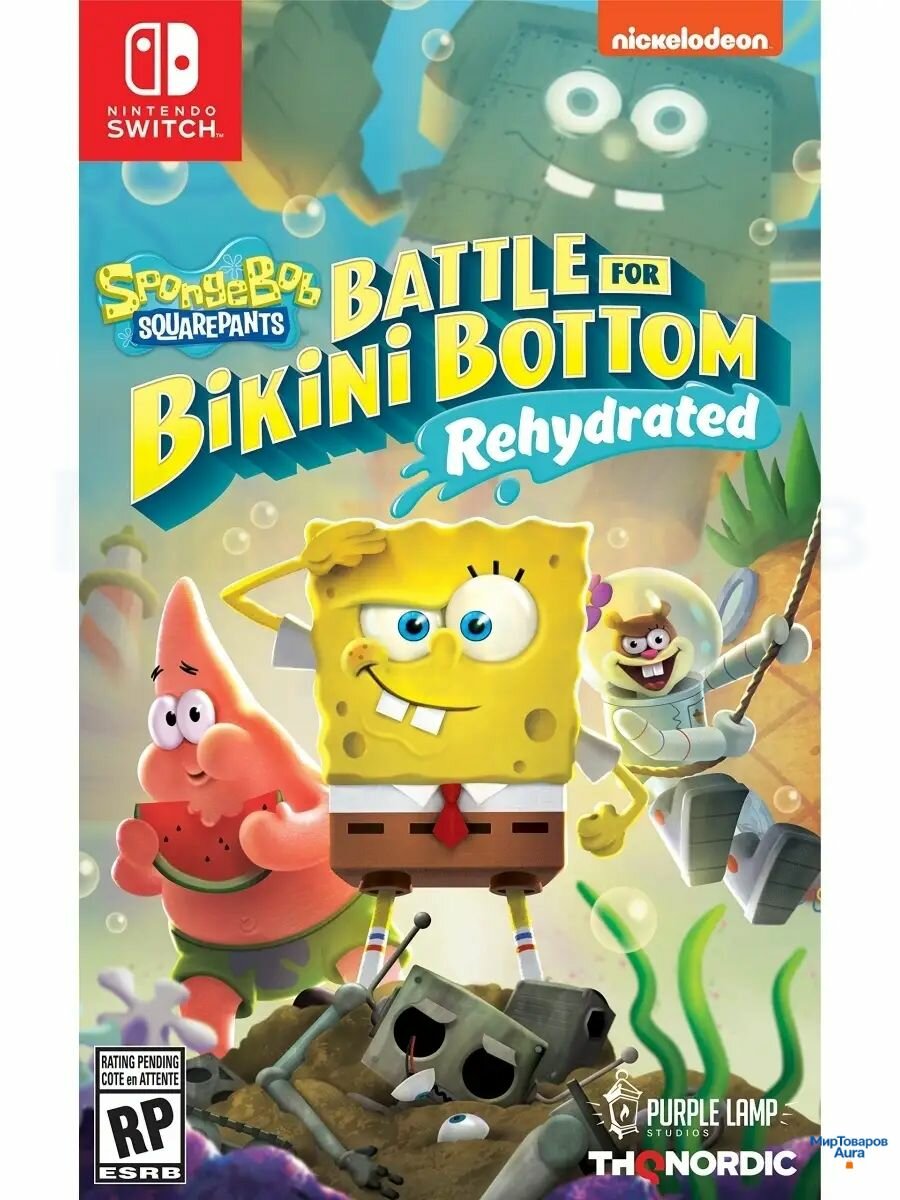 Игра SpongeBob SquarePants: Battle for Bikini Bottom - Rehydrated для Nintendo Switch