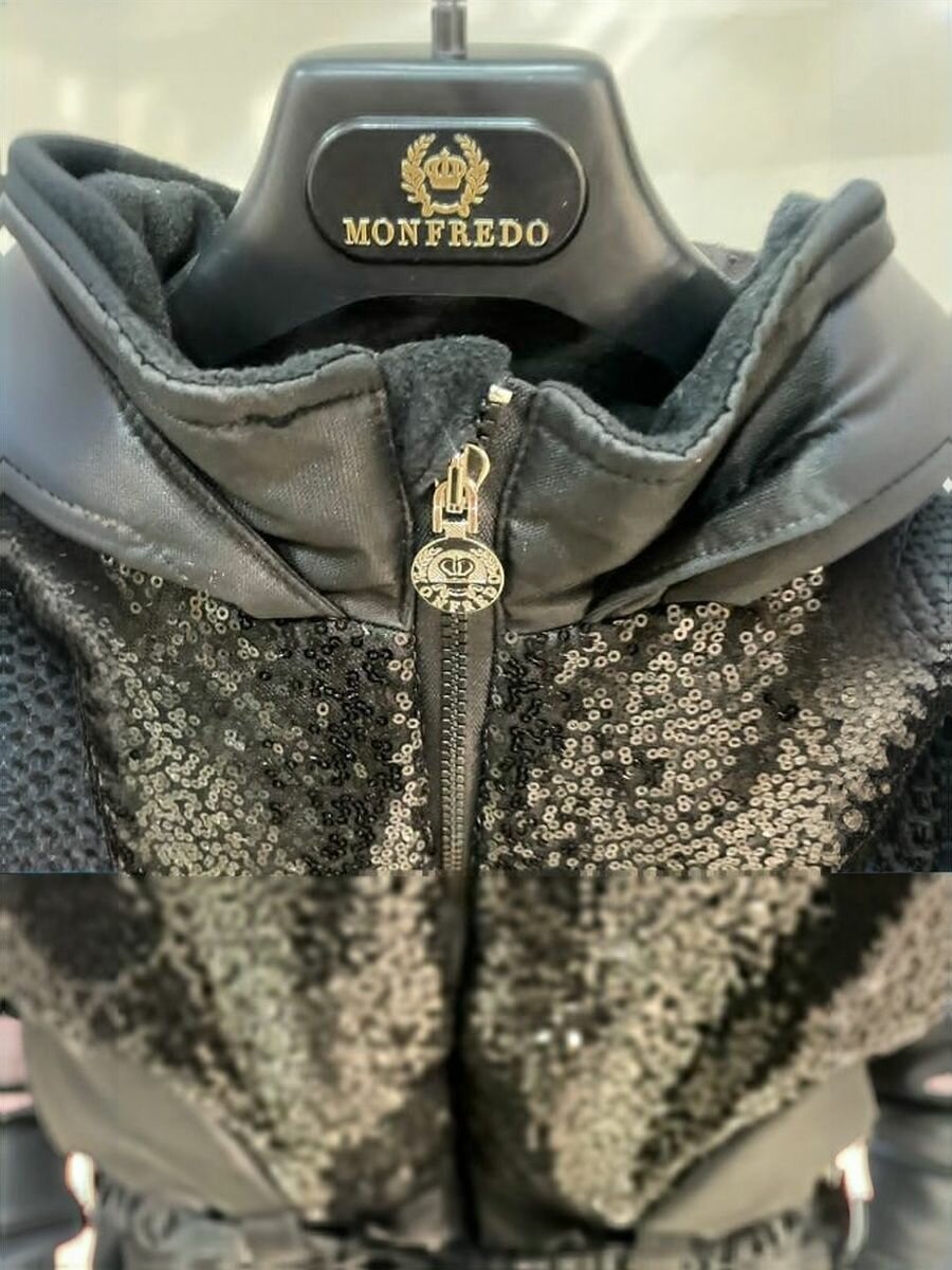 Куртка MONFREDO, размер 128, black — фото 1
