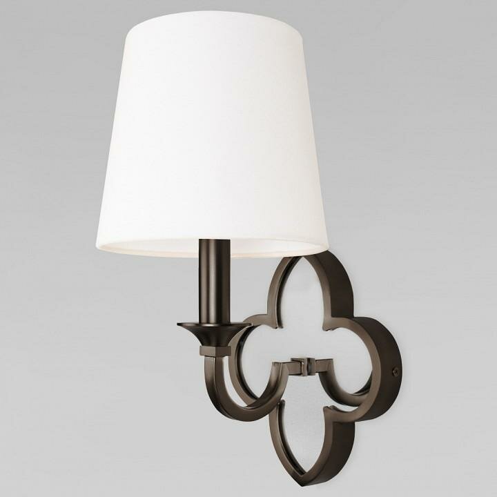 Бра Loft it S1lence 10303W Copper black цвет плафона подвески Белый, цвет арматуры Черный, Медь