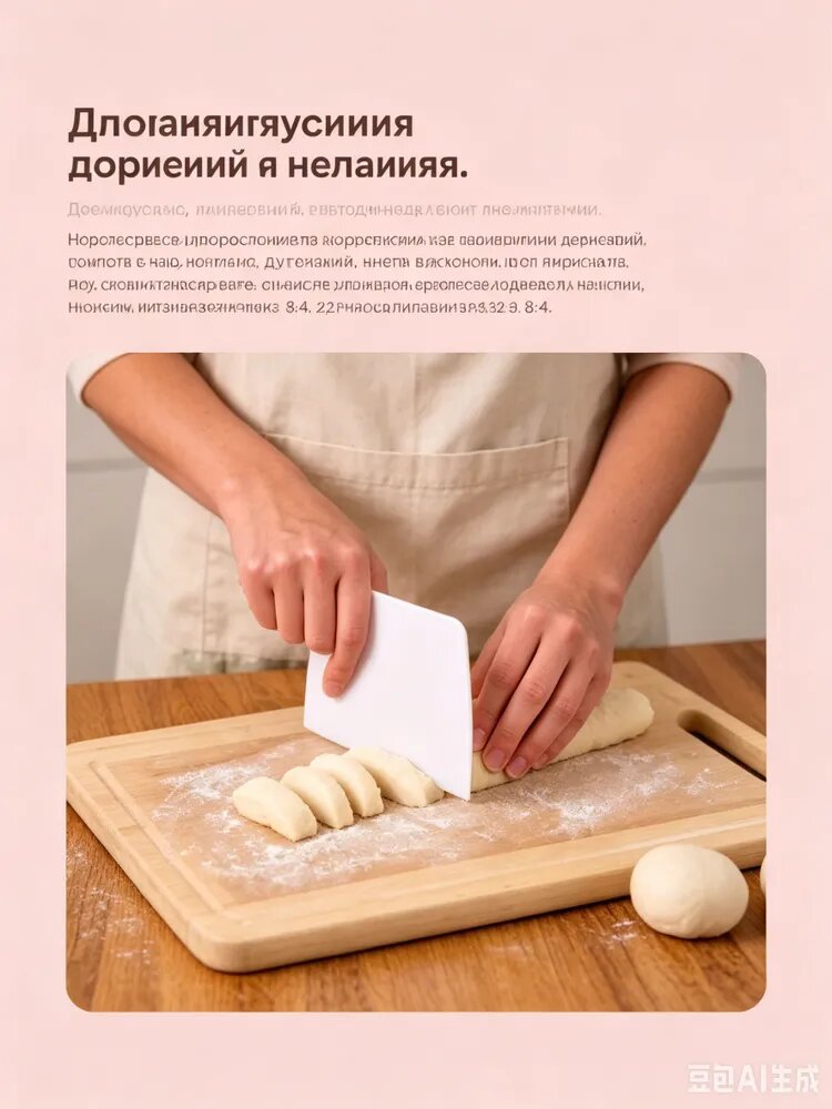 Шпатель-скребок кондитерский, длина 12 см