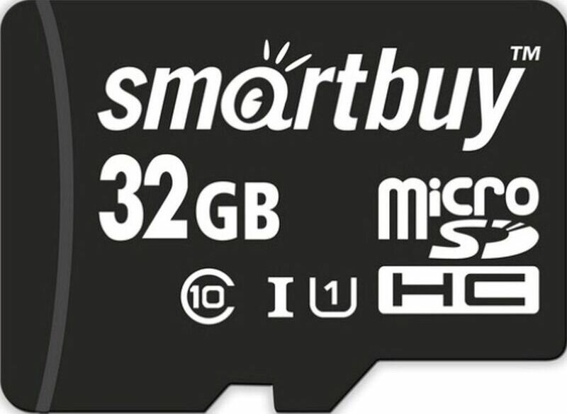 Карта памяти 32 ГБ microSDHC SmartBuy SB32GBSDCL10-01 Class 10
