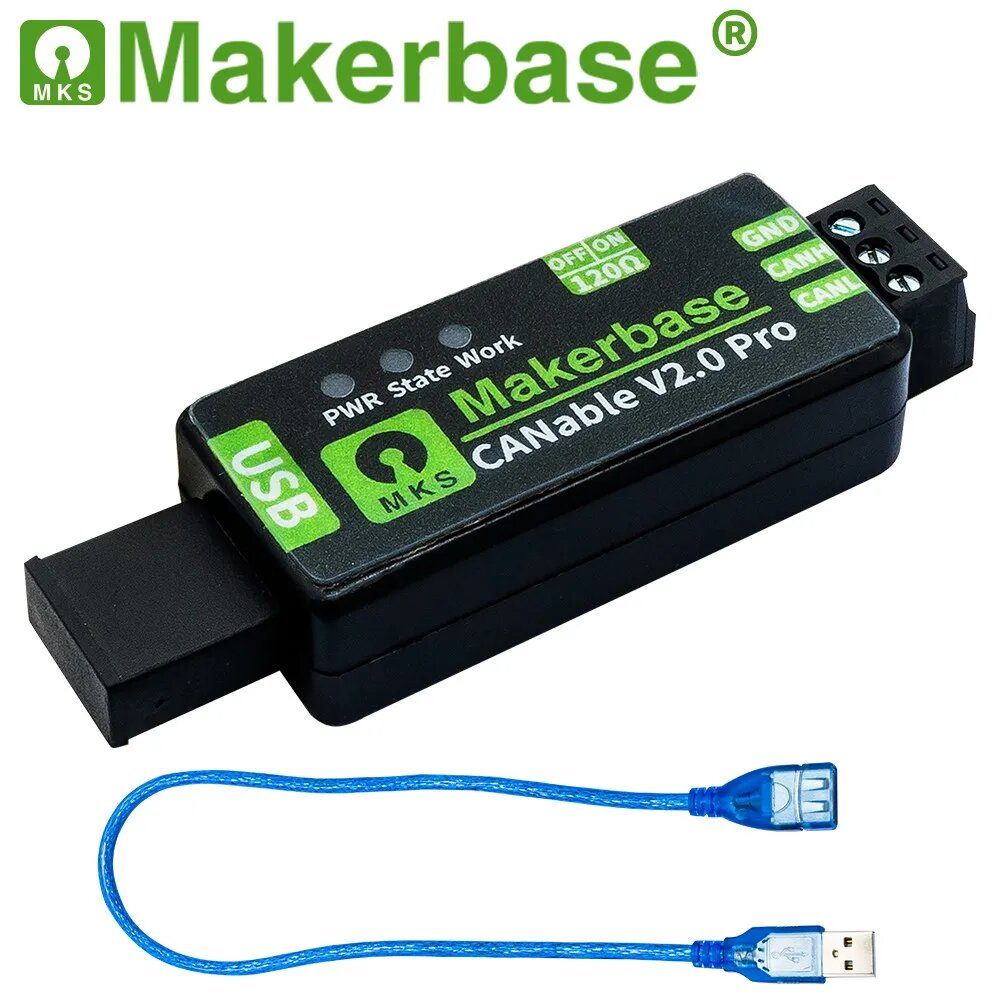 Makerbase CANable V2.0 Pro S USB to CAN адаптер