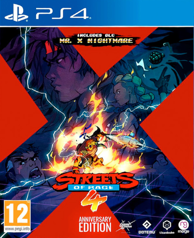 Игра Streets of Rage 4 для PS4 Anniversary Edition (CUSA 16221) (Русские субтитры)