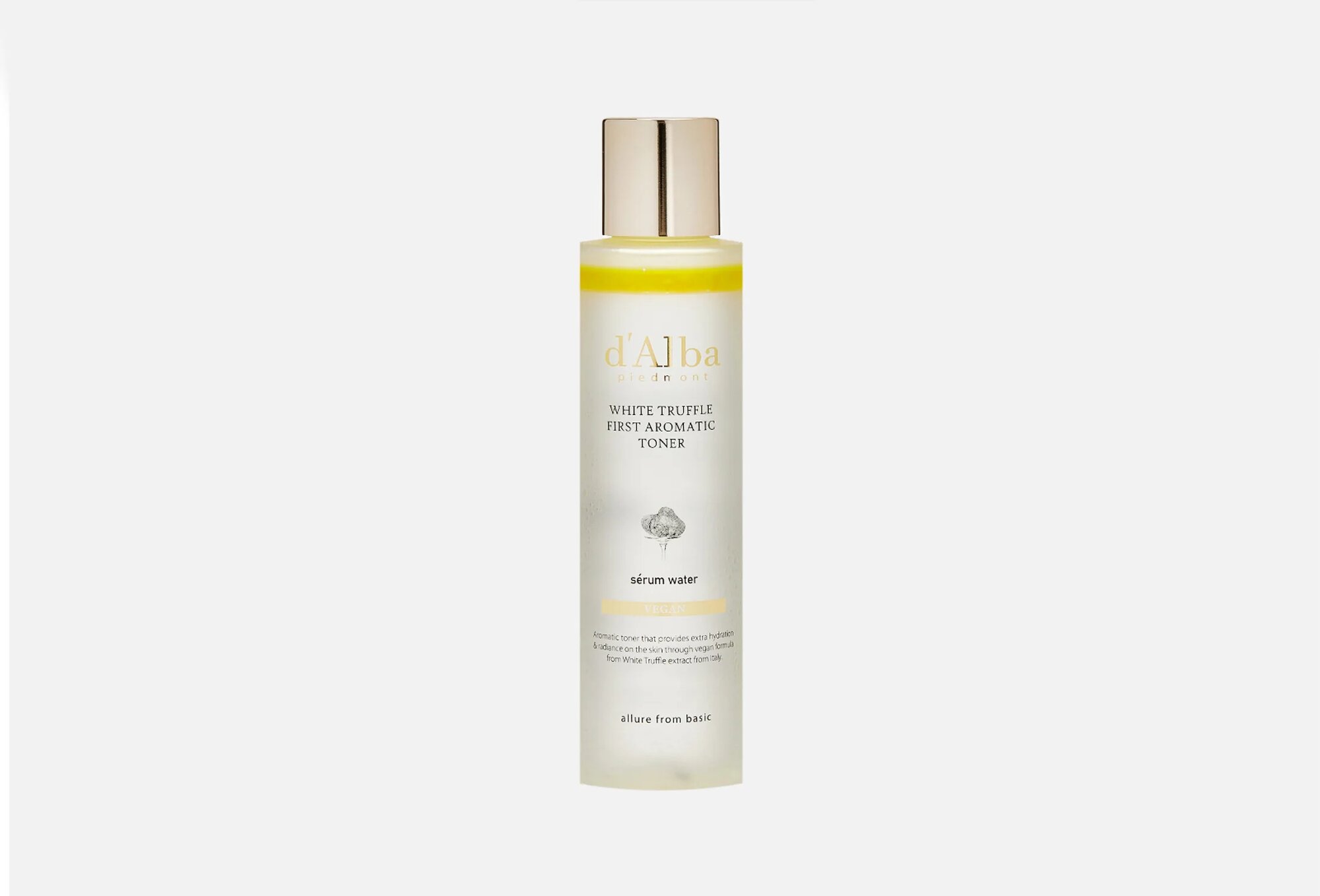 D'Alba White Truffle First Aromatic Toner Тонер для лица 155мл прозрачный, желтый
