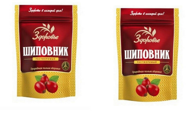 Здоровье Шиповник , растворимый, 75г, 2шт