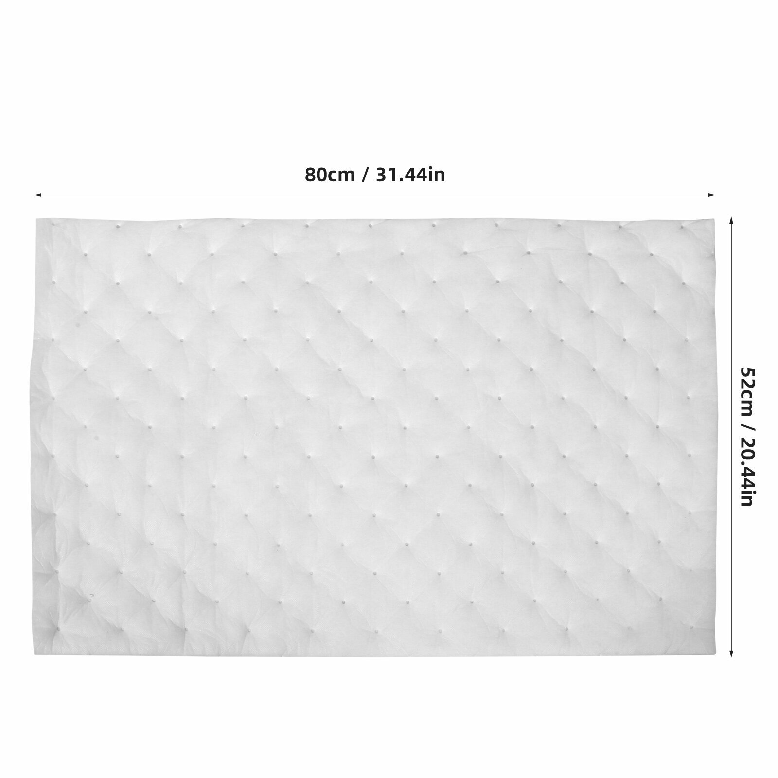 Звукоизоляционный Мат Для Авто Толщиной 80.00X52.00X1.00Cm Белый