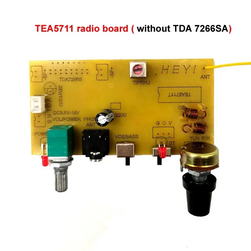 Радиоприемник TEA5711 board, модуль TEA5711