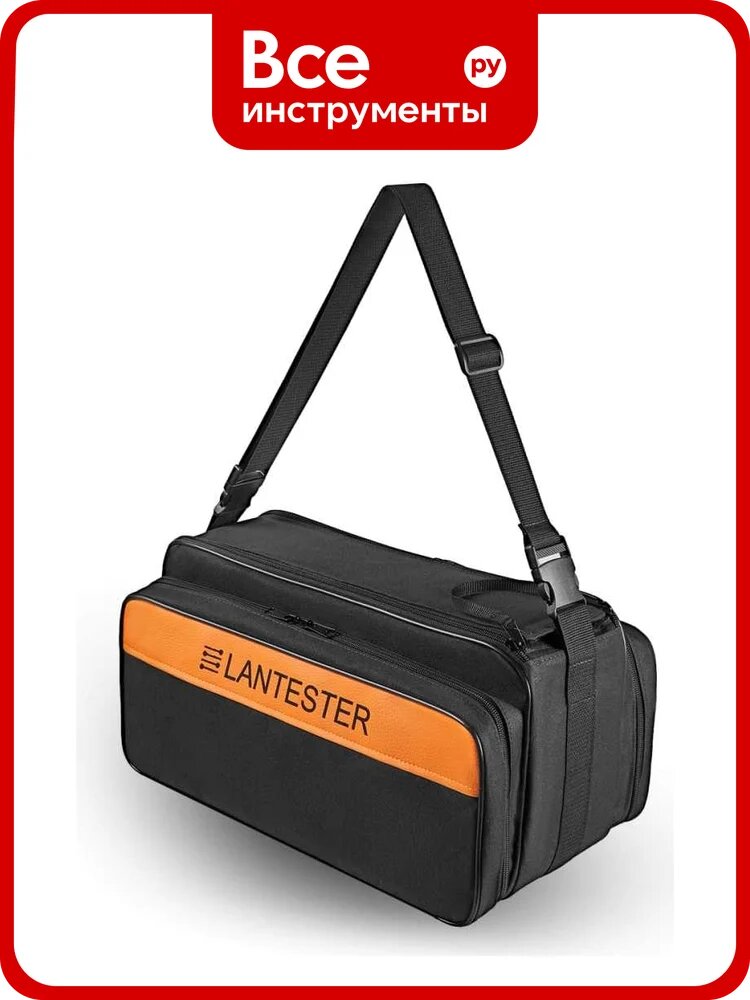 Сумка для приборов и инструментов LANTESTER LAN-BAG-L, с наплечным ремнем, несколькими карманами и секциями
