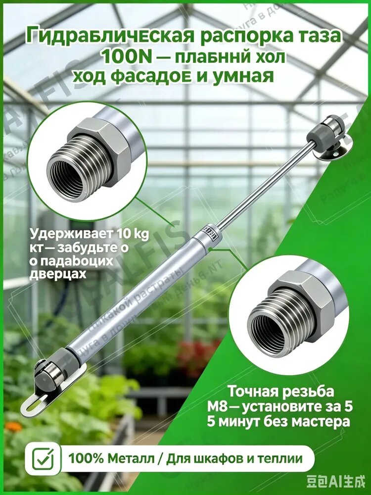 Комплект креплений270 х 26мм, Легированная сталь, 1 шт