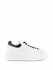 Кроссовки Hogan Platform leather sneakers, размер 35 EU, бежевый/белый