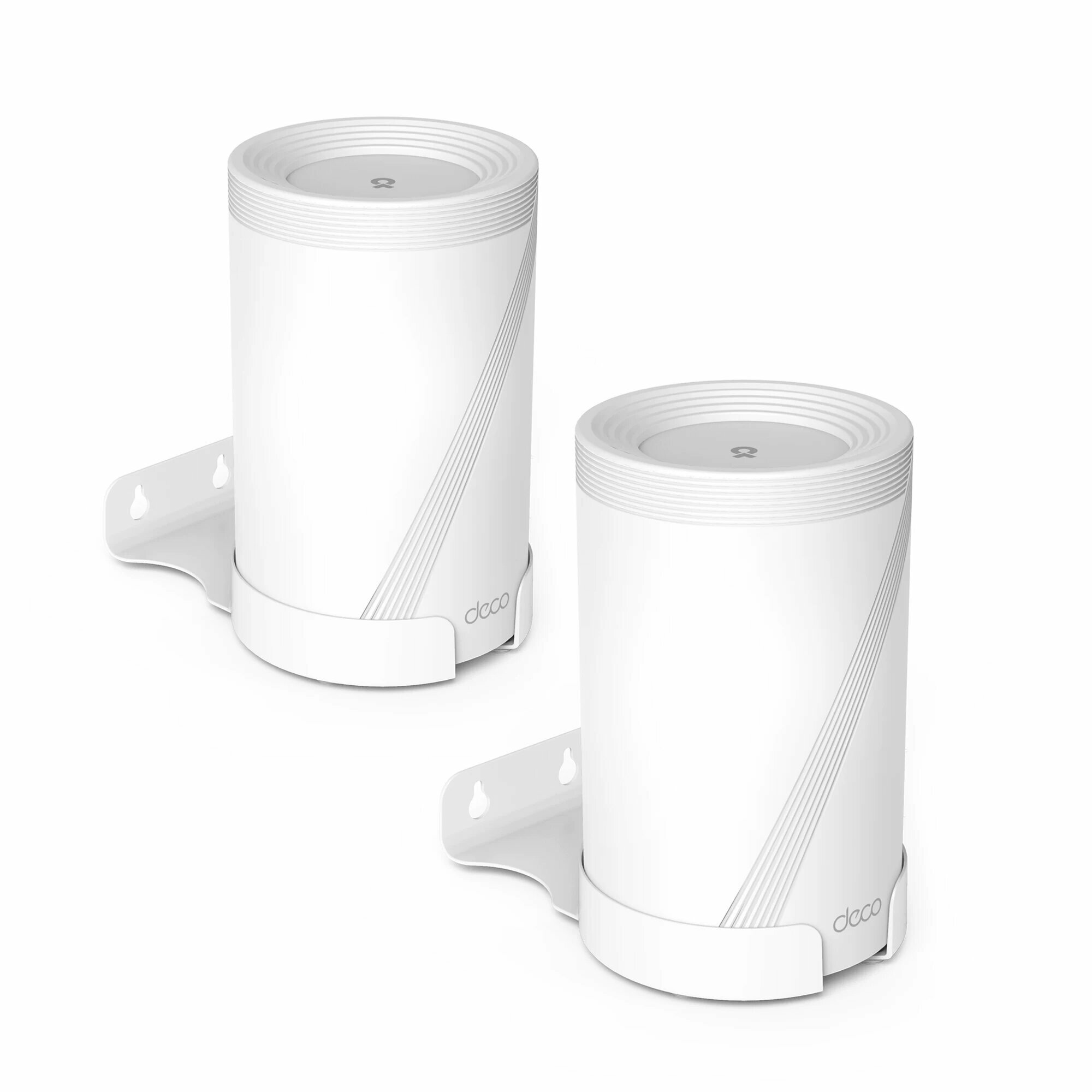 Алюминиевая подставка для TP-Link Deco BE63/BE65/BE68/HB611-SGST/HB410 белая 2 шт. крепление