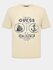Футболка GUESS, размер S, бежевый