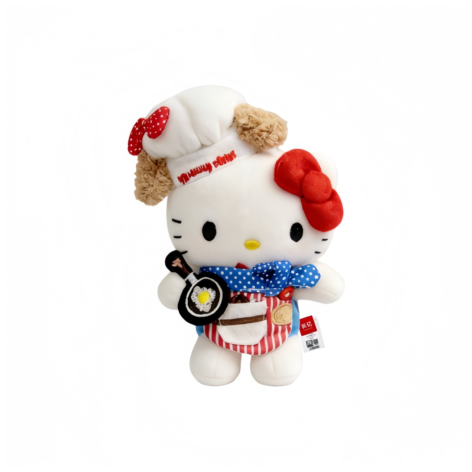 E Strong X Sanrio Kitty50 Anniversary Collection Детская непосредственность Синий Мягкие брелоки-игрушки 12 см Высокий