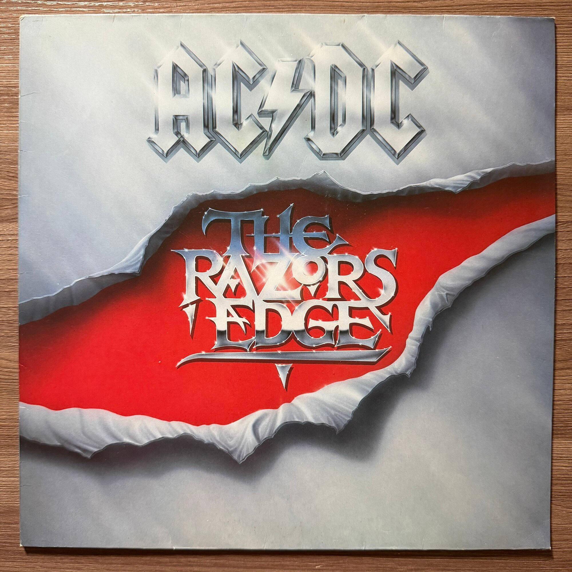 Виниловая пластинка AC/DC The Razors Edge (Европа 1990г.)