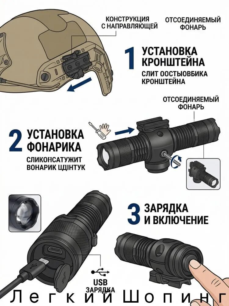 Фонарь ручной