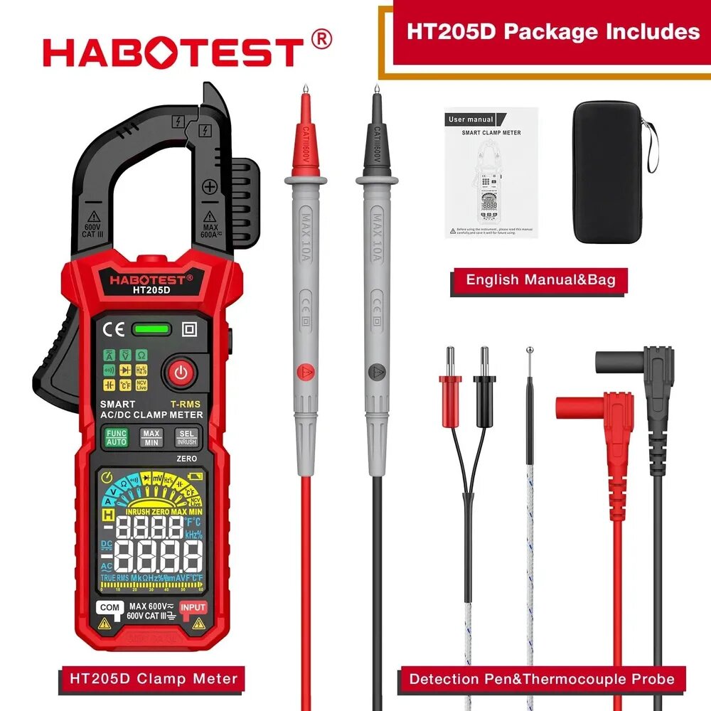 HABOTEST HT205 Многофункциональный тестер