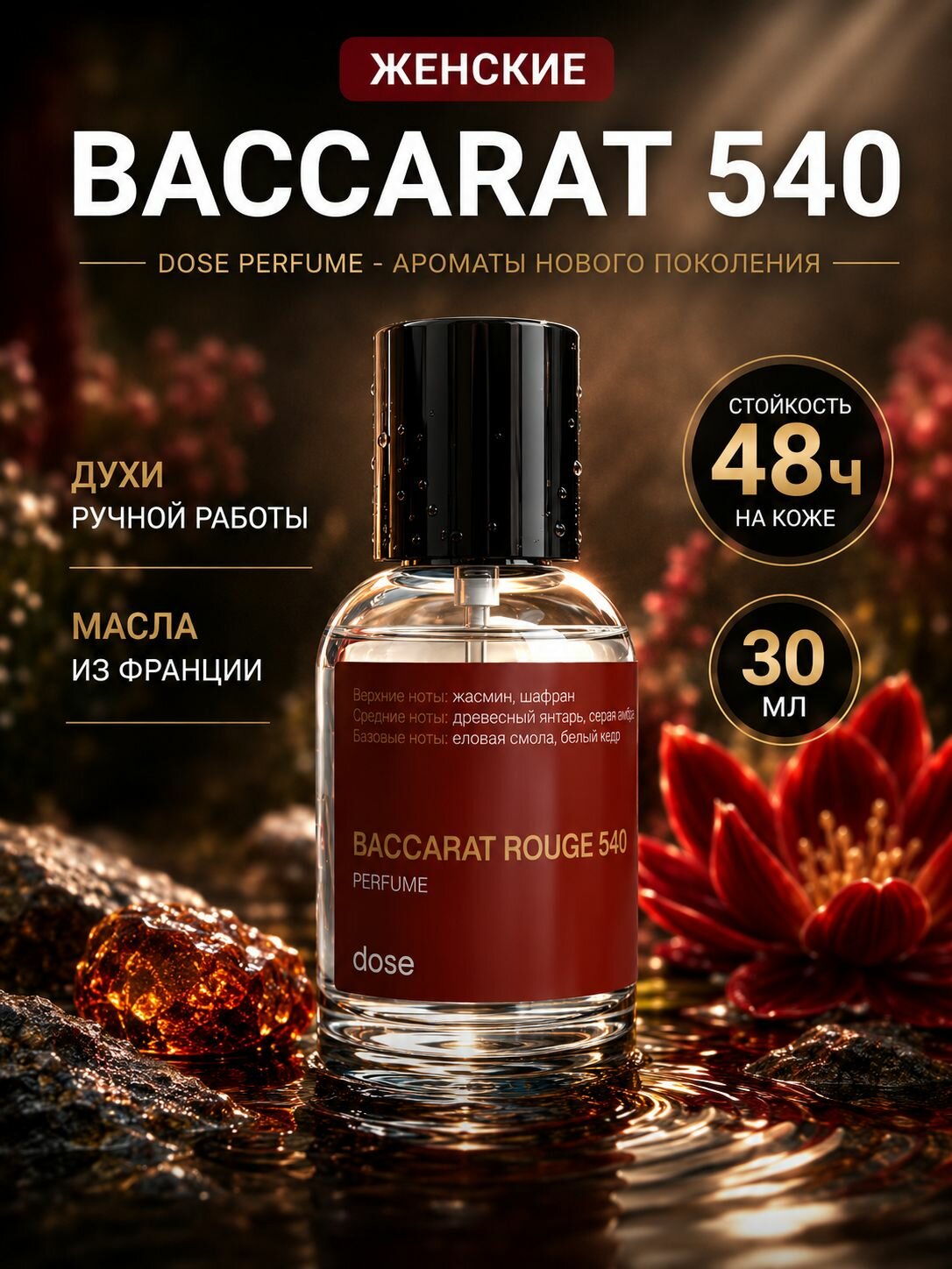 Духи Бакарат Руж 540 30 мл