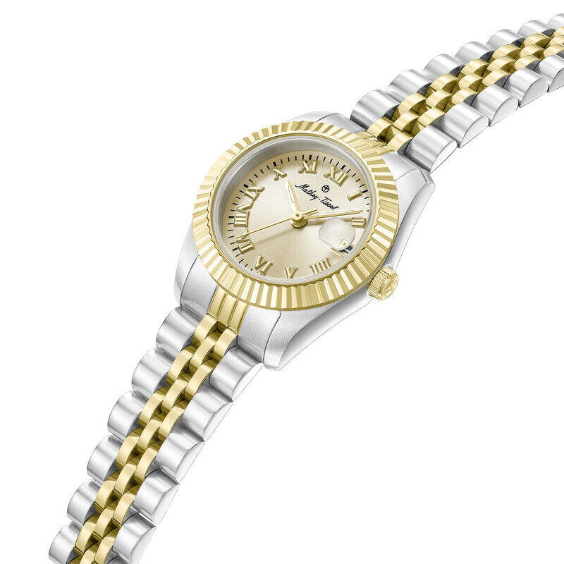 Наручные часы Mathey-Tissot, золотой, серебряный — фото 1