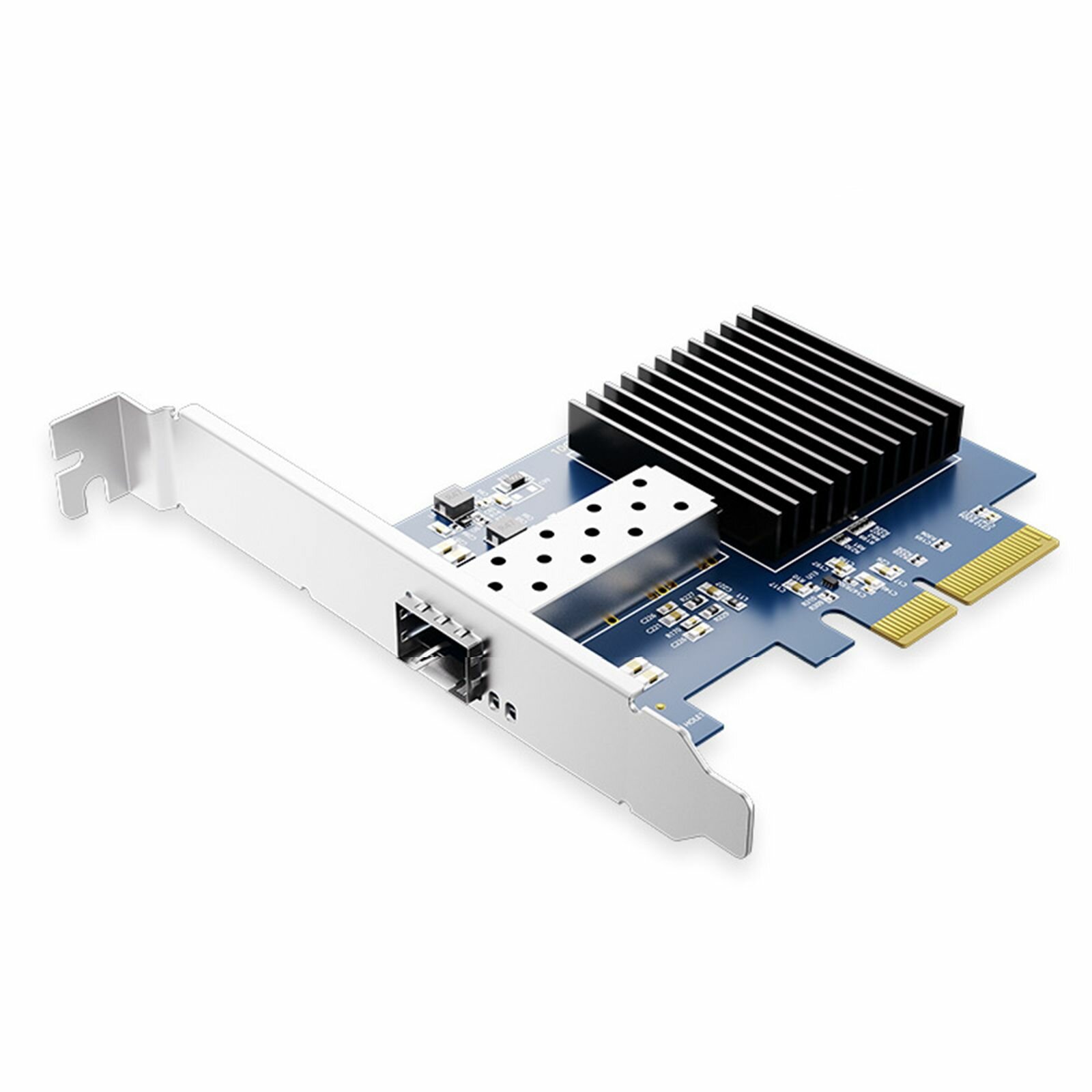Компактная 10G SFP+ сетевая карта с автоматической установкой драйверов