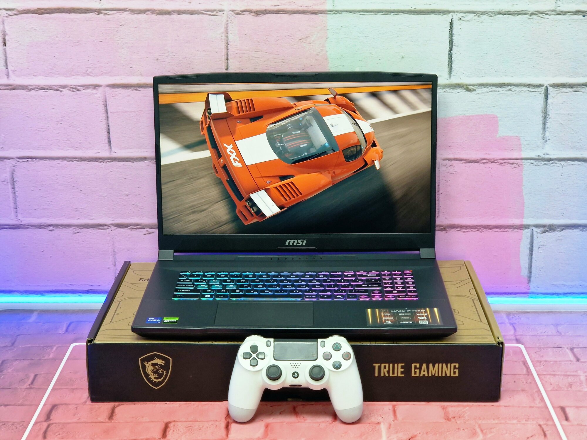 17.3" Ноутбук MSI KATANA 17 HX B14WGK, IPS 144 ГЦ, Core i7 14650HX, 32 ГБ, SSD 1 ТБ, GeForce RTX 5070, Win11Home, черный
