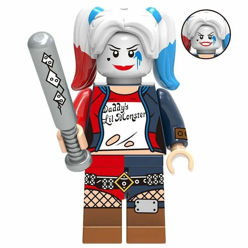 Мини фигурка конструктор Харли Квинн / DC 14+