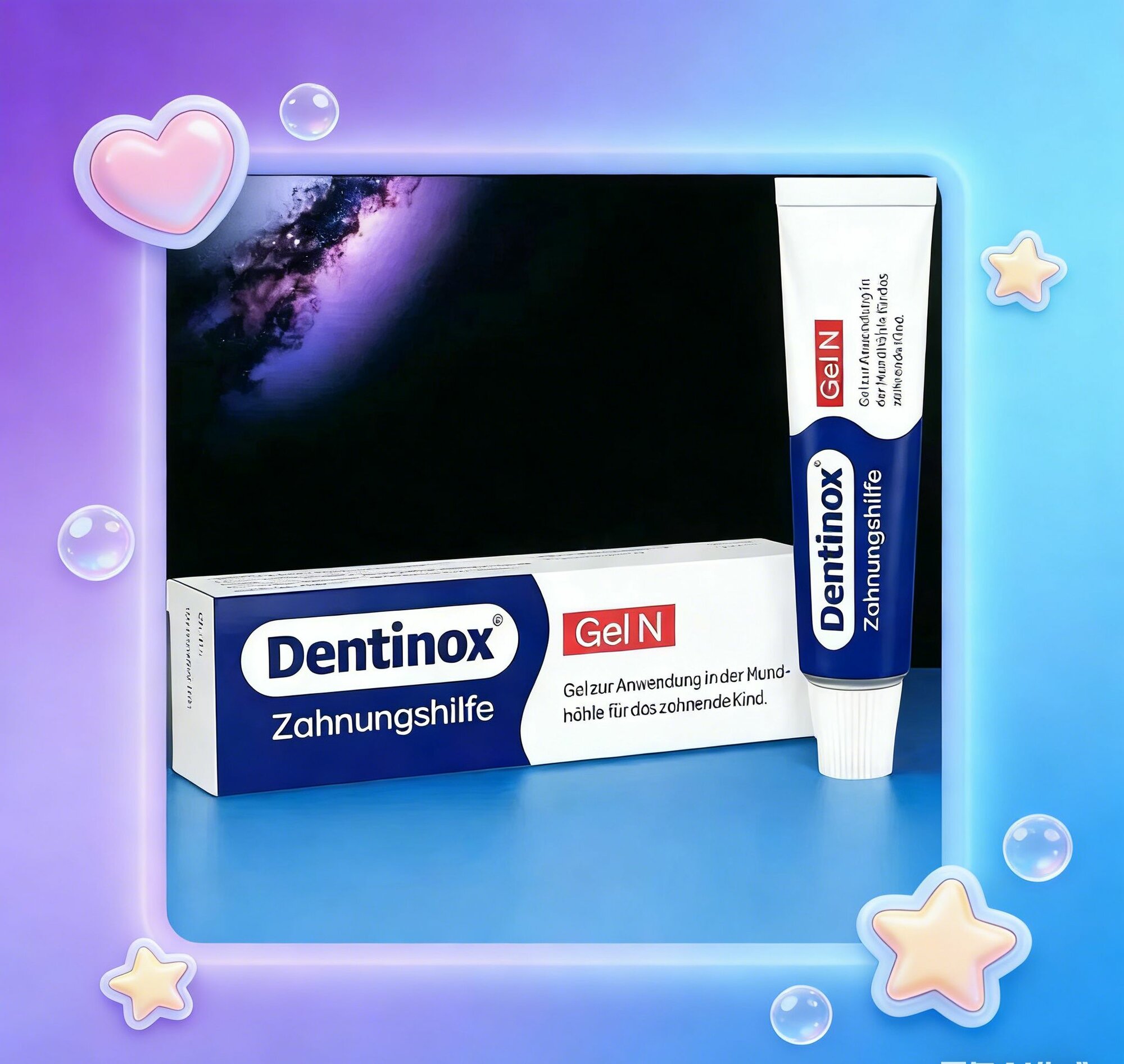 Гель для ухода за зубами Dentinox Care, при прорезывании зубов, укрепляет флору полости рта, питает десны, 10 гр
